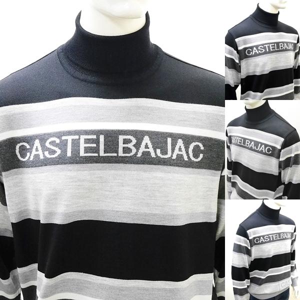 CASTELBAJAC（カステルバジャック） タートルネックセーター 50 LL ゴルフ タウンウェア ハイゲージニット メンズ 新作23AW ...