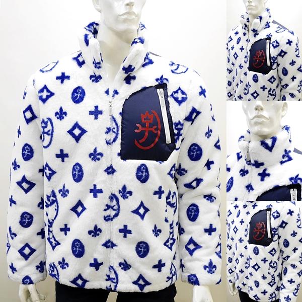 カステルバジャック ジャケット 48 L ゴルフ タウンウェア フリースモノグラム メンズ 新作23AW 23092154 jc KRf m ...