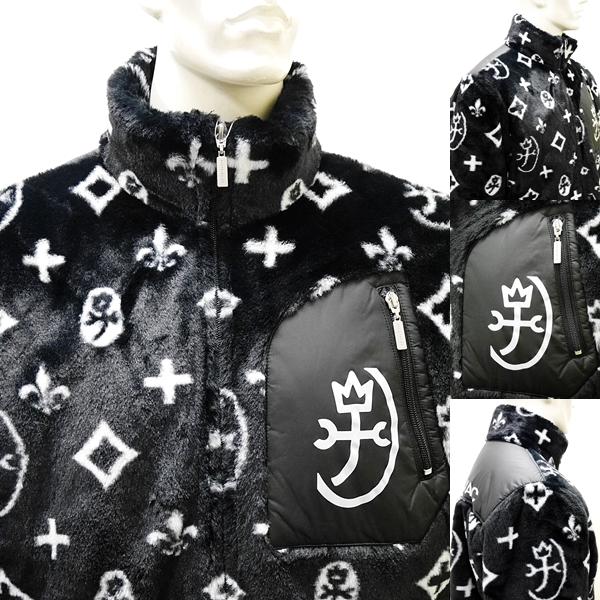 CASTELBAJAC カステルバジャック アウトレット ジャケット 48 L ゴルフ タウンウェア フリースモノグラム メンズ 新作23AW ...