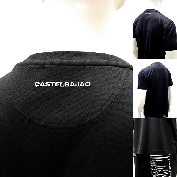 カステルバジャック アウトレット Tシャツ 48 L ゴルフ タウンウェア 半袖 カラーチェンジモデル UVケア メンズ 新作23SS ...
