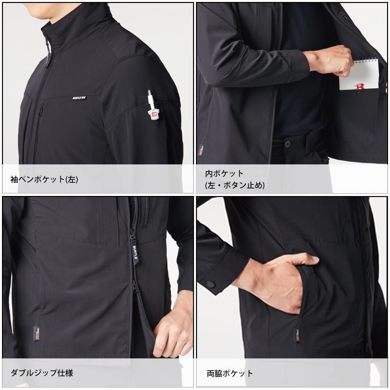 BURTLE バートル ジャケット(ユニセックス) 691 春夏 作業服 作業着 : プロウエスヤフーショッピング店 - 通販 - Yahoo!ショッピング