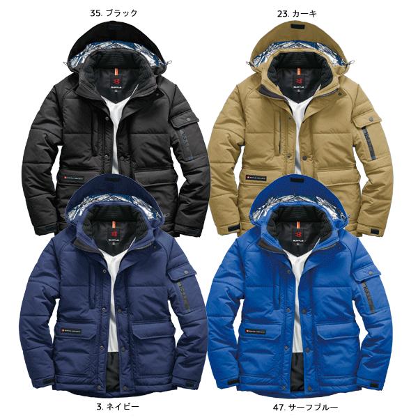 BURTLE バートル 秋冬 防寒ジャケット 7510 作業着 防寒着 防風 保温設計 レディース メンズ : 7510 : プロウエスヤフーショッピング店 - 通販 - Yahoo!ショッピング