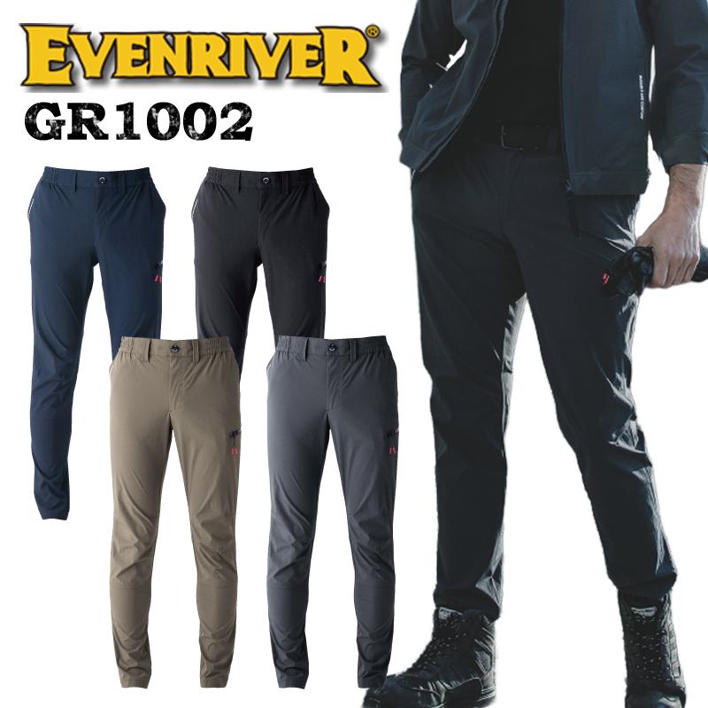 EVENRIVER（イーブンリバー） GR1002 コーデュラストレッチカーゴパンツ 作業着 作業服 春夏 作業ズボン : プロウエスヤフーショッピング店 - 通販 - Yahoo!ショッピング