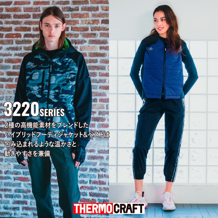 バートル ヒータージャケット 3220 サーモクラフト フーディ ストレッチ 撥水 透湿 防風 防寒 メンズ レディース 冬 作業着 作業服 BURTLE : 特殊作業服・作業用品のプロユニ ...