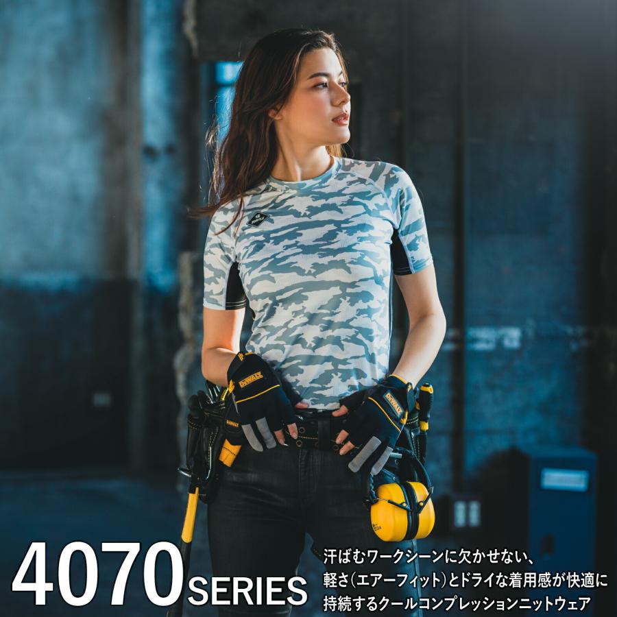 BURTLE（バートル） 半袖インナー 夏 4071 シャツ エアーフィット ストレッチ 冷感 通気性 UVカット 吸汗速乾 消臭 メンズ レディース 作業服 : 特殊作業服・作業用品のプロ ...