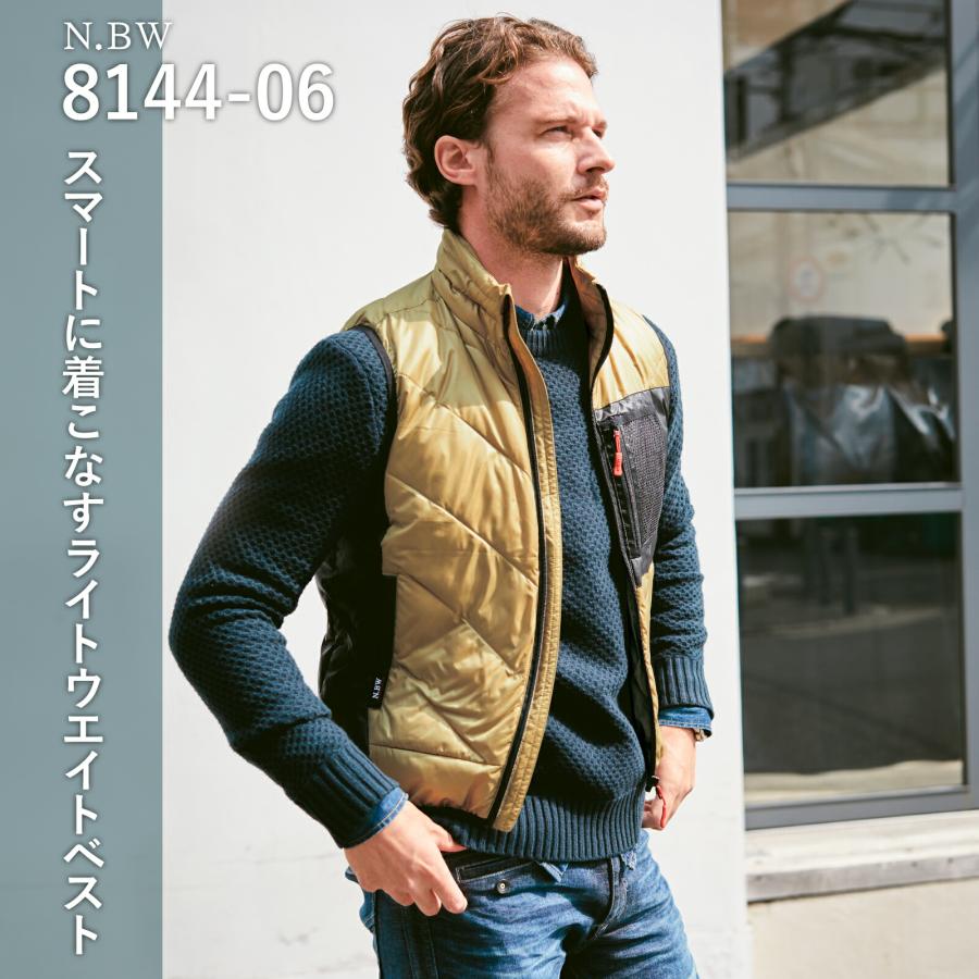 SOWA 防寒 ベスト 8144-06 軽量 秋 冬 作業着 作業服 N.BW : 特殊作業服・作業用品のプロユニ - 通販 - Yahoo!ショッピング