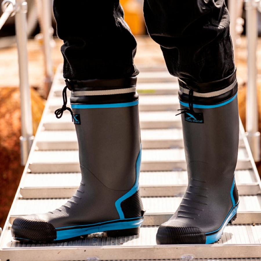 セフティ長靴 85718 XEBEC 先芯あり 吸汗裏布 鋼製先芯 反射材 解体現場 ごみ処理場 災害 男女兼用 : 特殊作業服・作業用品のプロユニ - 通販 - Yahoo!ショッピング