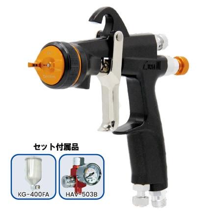 デビルビス スプレーガン LUNA3 Middle Flat LUNA3-M44 カップセット 1.3mm : プロウェル - 通販 - Yahoo!ショッピング