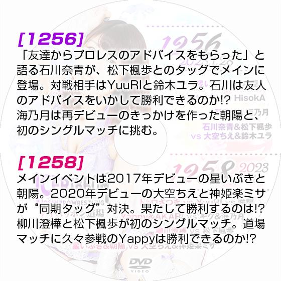 アイスリボンvol.1256＆1258 : プロレスリングJP - 通販 - Yahoo!ショッピング