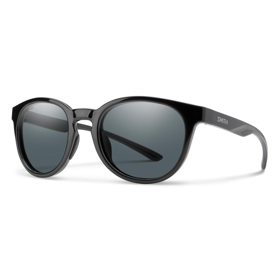 SMITH（ヘルメット、サングラス） 2025 SMITH SUNGLASS スミス サングラス Eastbank イーストバンク Black Polarized Gray 偏光 : PRS ...