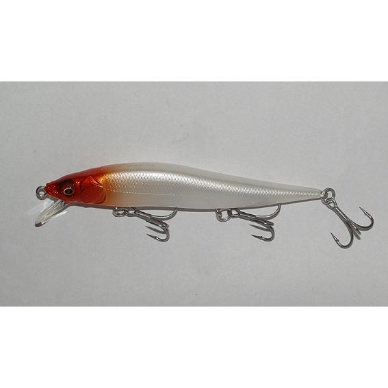 Megabass megabass メガバス 110 Jr.SW / ワンテン ジュニア ソルト ウォーター （PMブラッディレッドヘッド ...