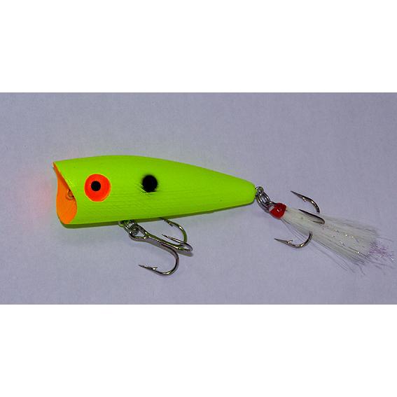 REBEL（釣り） レーベル ポップR(P60)/REBEL POP-R スミスリミテッドカラー（マットチャートリュース） : プロショップマリンYahoo店 - 通販 - Yahoo!ショッピング