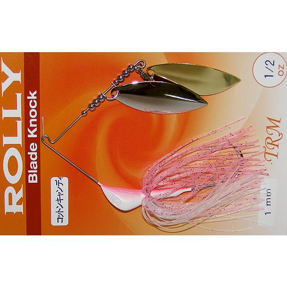 TRM ローリー ブレードノック スピナーベイト 1/2ozワイヤー1mm（コットンキャンディ）TRM ROLLY Blade Knock : プロショップマリンYahoo店 - 通販 ...