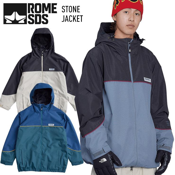 ROME SDS 正規品 23-24 ローム STONE JACKET スノーボードジャケット メンズ スノーボード スキー ウェア ...