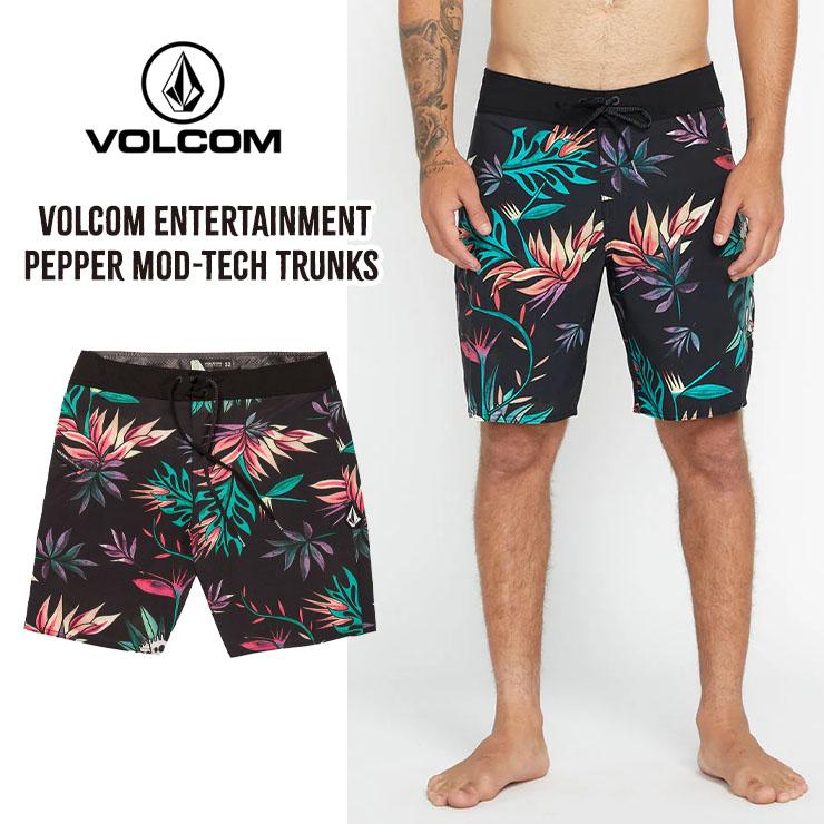 VOLCOM サーフパンツ メンズ ボルコム ENTERTAINMENT PEPPER MOD-TECH ショート ブラック : PSJ Family - 通販 - Yahoo!ショッピング