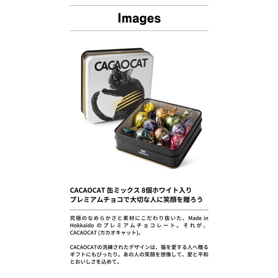 CACAOCAT（カカオキャット） チョコレート ミックス8個入り｜ボンボンショコラ （ストロベリー・チョコバナナ・カフェラテ・ほうじ茶・ピスタチオ・ミルク＆ホワ : PSPS - 通販 ...