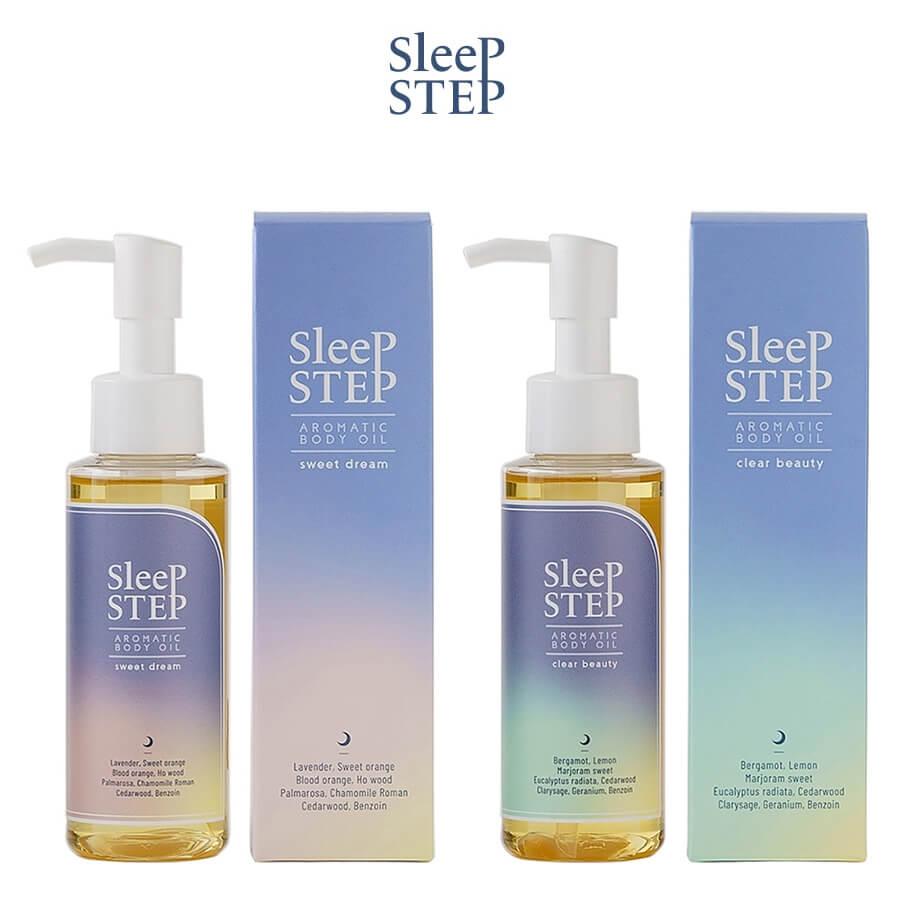 SLEEP STEP スリープステップ アロマティックボディオイル 100ml 無添加 オーガニック ナチュラル 睡眠 快眠 不眠症 アロマ : PSPS - 通販 - Yahoo!ショッピング