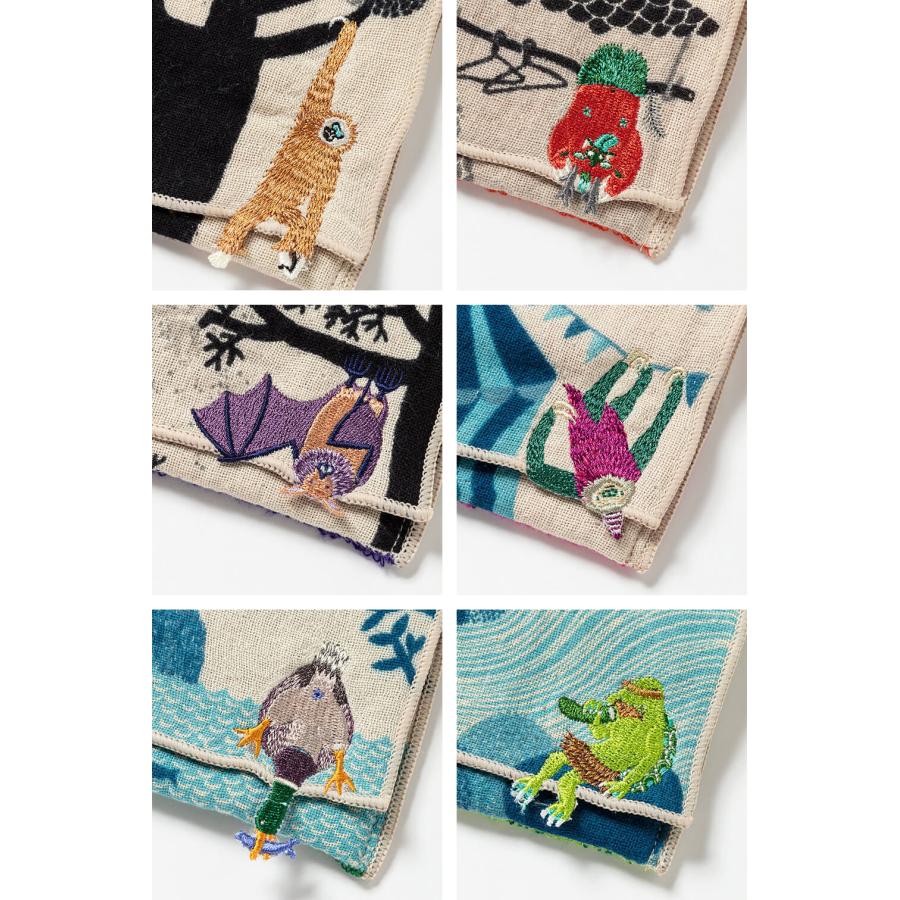 moritaMiW morita miw (モリタミウ) 森田miW ハンカチ ポーチハンカチ ハンカチタオルサイズ 12cm×22cm くすばしタオル（楠橋紋織） : PSPS - 通販 ...