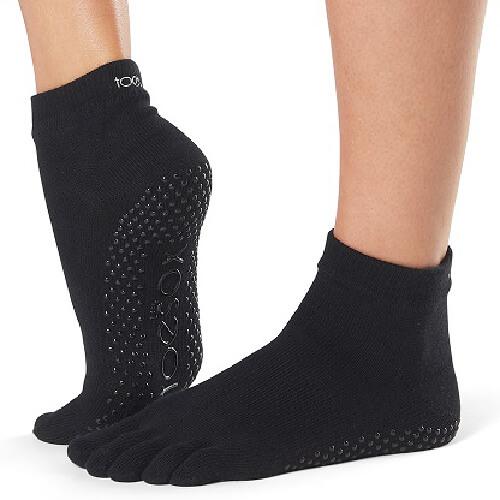 Toesox ToeSox 靴下 アンクル フル ハーフ Full-Toe Half-Toe ヨガ フィットネス 滑り止め付き 5本指ソックス ...