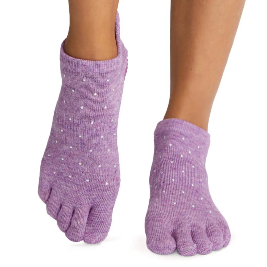 Toesox（トゥソックス） 靴下 ローライズ フル 日本正規品 Full-Toe ヨガ フィットネス 靴下 滑り止め付き 5本指ソックス ...