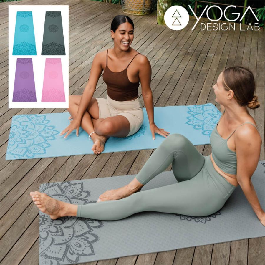 Yoga Design Lab ヨガデザインラボ ヨガマット TPE フローマット 6mm YogaDesignLab ヨガブランド ヨガ マット ホットヨガ : PSPS - 通販 ...