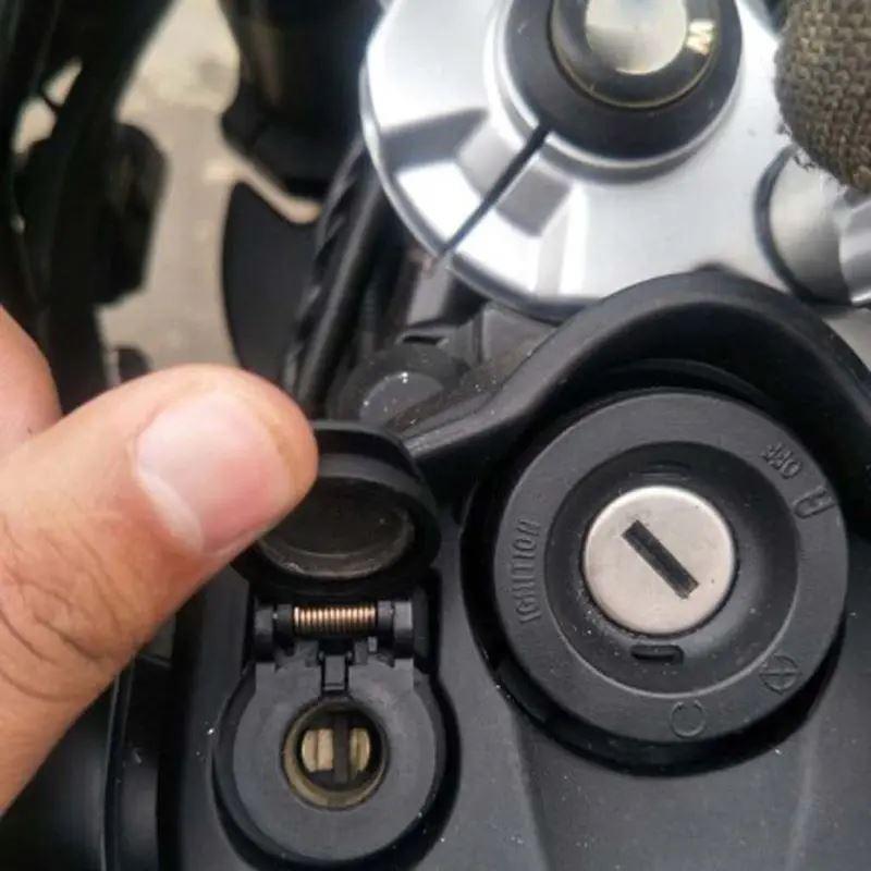 並行輸入品 防水デュアル USB 充電器電源アダプタ LED 電圧計 DIN プラグソケット BMW トライアンフヘラ : パーツセンター東京 ...