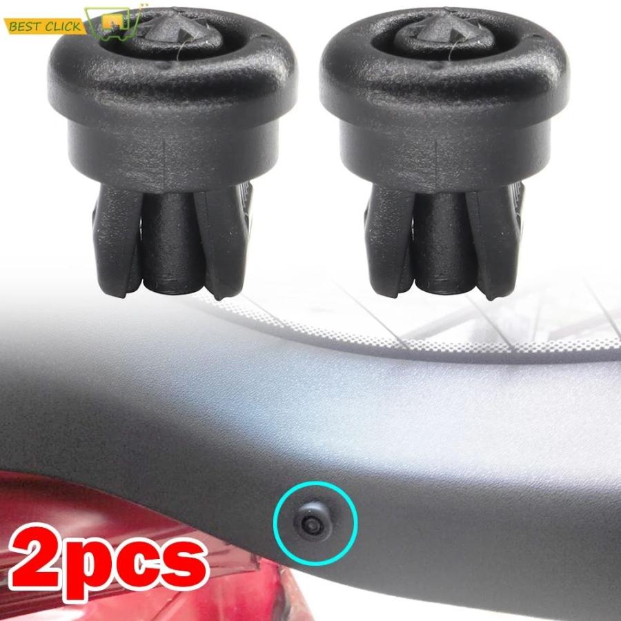 日産キャシュカイデュアリス2PC車クリップJ10 J11注E11不正スポーツブー小包棚ストリングハンガークリップ79916JD00A ...