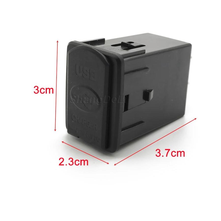 充電器アダプター USBポート 日産 XTRAIL T32 ROGQASHQAI J11 SERC26 C27 スマホ充電ボタンアクセサリー : パーツセンター東京 - 通販 - Yahoo ...