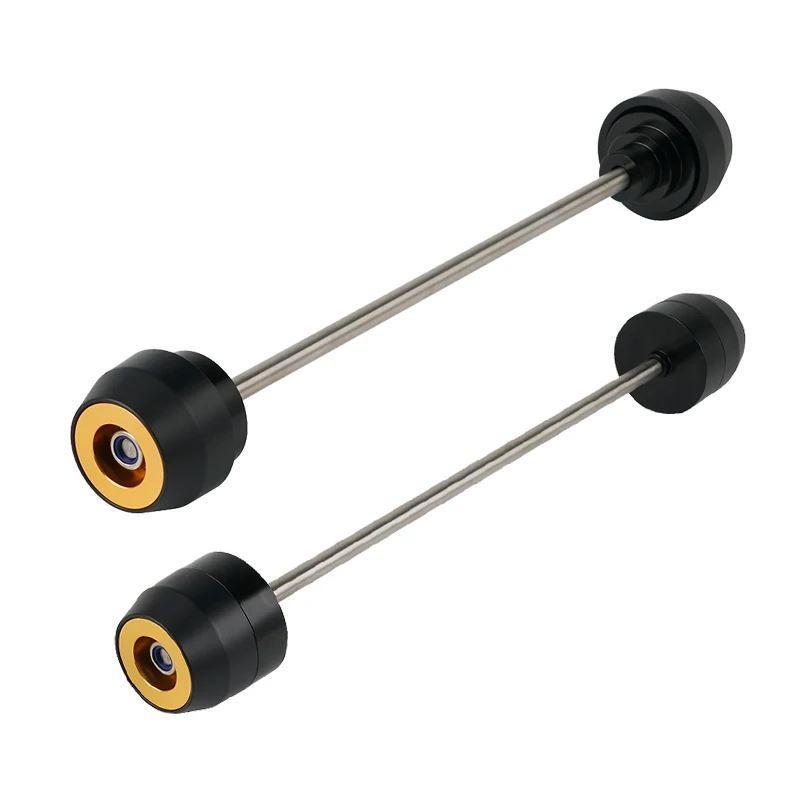 スズキDRZ400SMフロントリア車軸スライダークラッシュプロテクターDR Z DRZ 400SM 400 SM DR Z400SM 2005 2021 2018 2017 2016 2015 ...