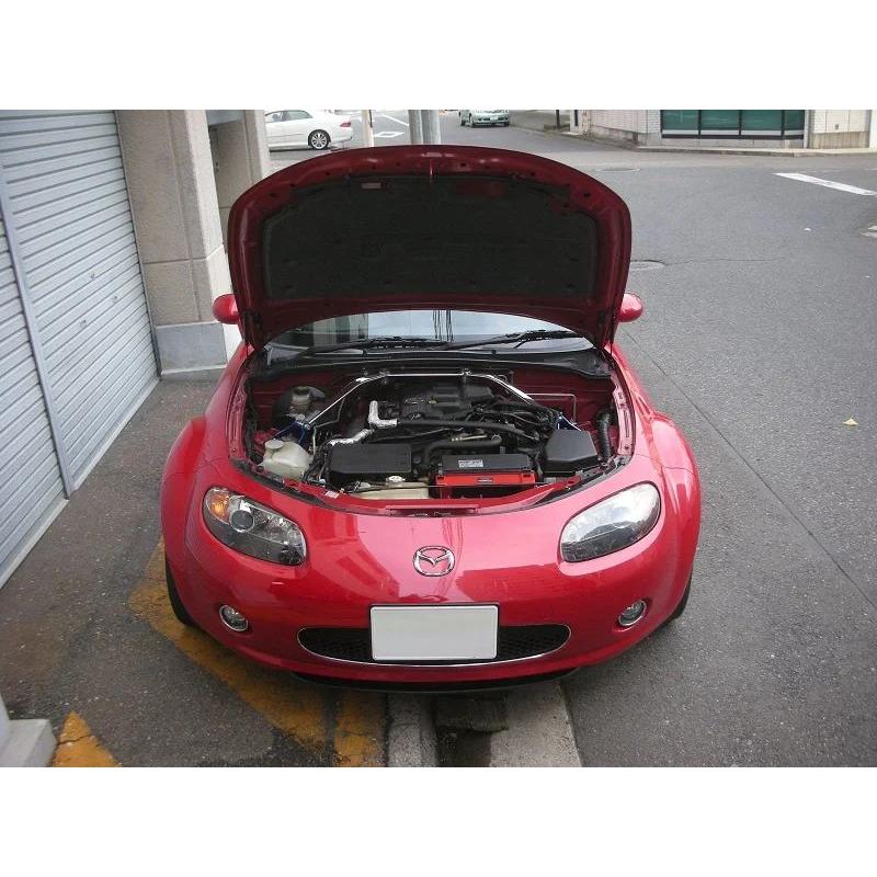 【並行輸入品】2005-2015年式 マツダ ロードスター NC フロントボンネットフード ガスストラット カーボン スプリングダンパー ...