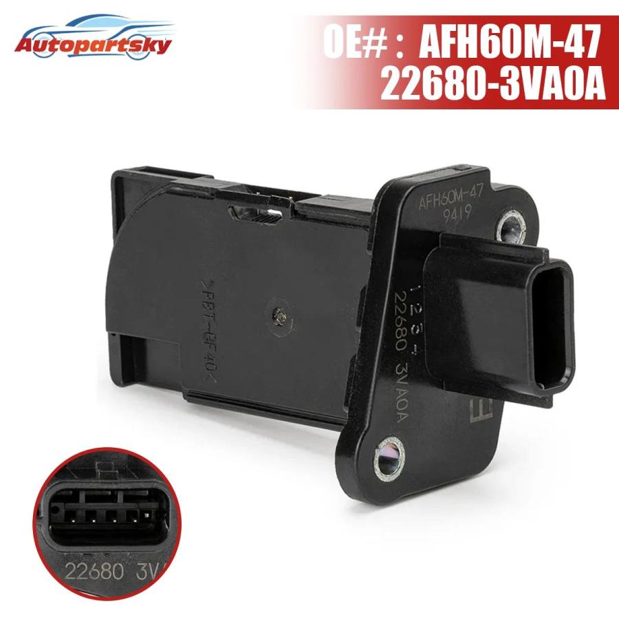 並行輸入品OEM # 22680-3VA0A AFH60M-47 22680 3VA0A マスエアフローMAFセンサー インフィニティQX60 ...