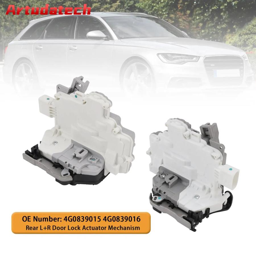 【並行輸入品】ARTUDATECH リア L/R ドアロックアクチュエーターメカニズム 4G0839015 4G0839016 AUDI A3 ...