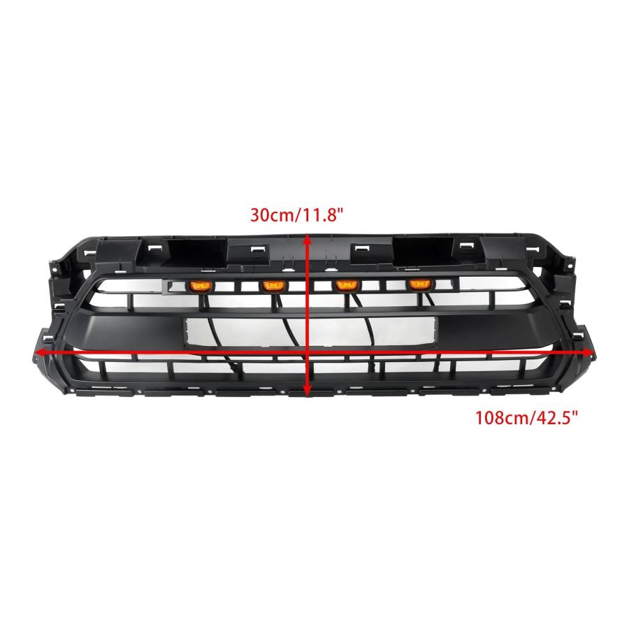 並行輸入品ARTUDATECH フロントハニカムグリル PTR54-35150 トヨタ タコマ 2012-2015 2013 2014 TRD ...