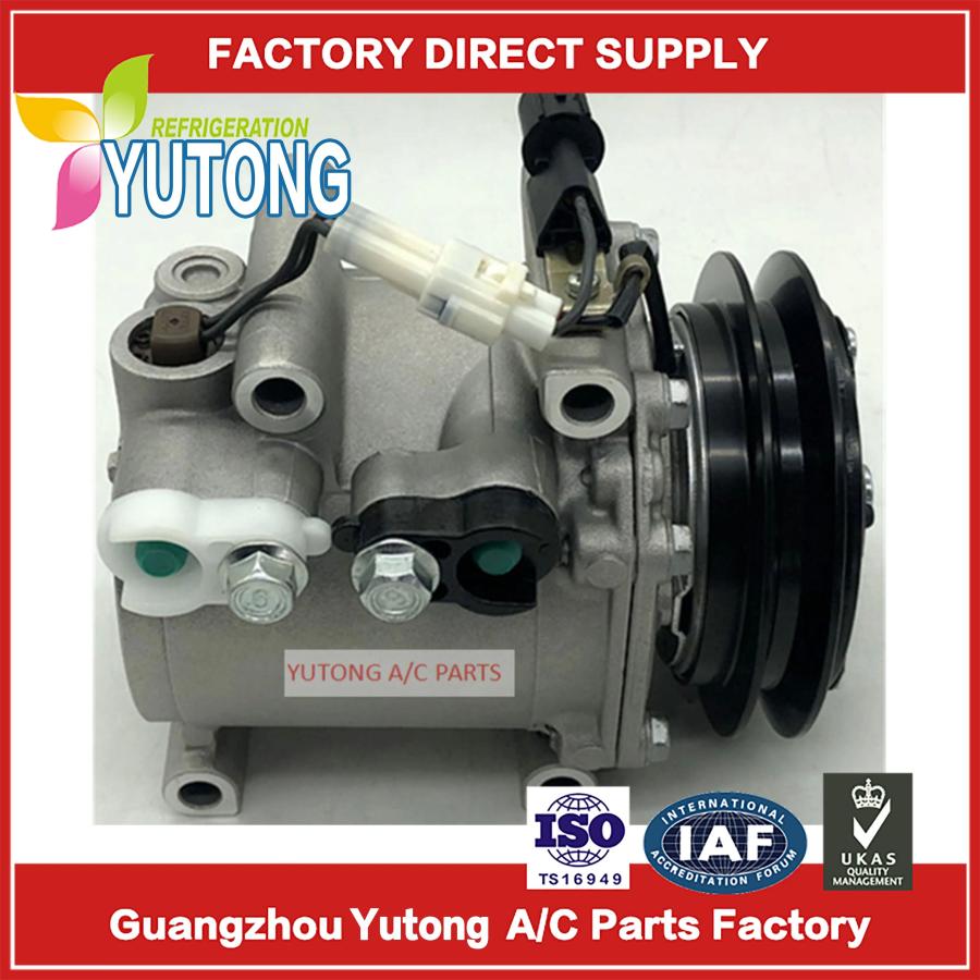並行輸入品三菱 AKC200A601A 用 AC コンプレッサー MB946629 MR206800 AKC201A601 MSC60T ...