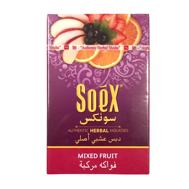SOEX - Mixed Fruit ミックスフルーツ 50g（ニコチンなし シーシャ用ハーブフレーバー） : PSYCHEDELIC GARDEN - 通販 - Yahoo!ショッピング
