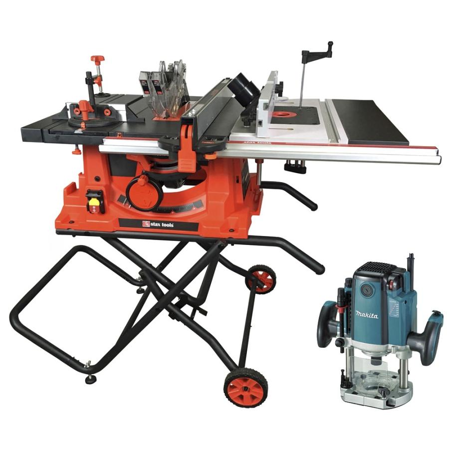 STaXTOOL テーブルソー＋ルーターテーブル＆リフター RP2301FCセット 655RT-TYPE3P : P-TOOLS.COM ...