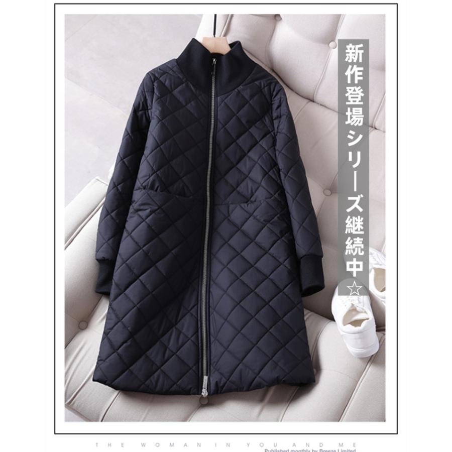 コート ロングコート キルトコート アウター 綿コート カジュアル シンプル きれいめ 秋 冬 暖かい レディース 大きいサイズ ミセスファッション : pc22904ct : プチ・シャ ...