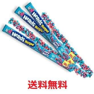 送料無料 Wonka Rainbow Nerds Rope ベリーベリーロープキャンディ 26gx4袋 : puedo - 通販 ...