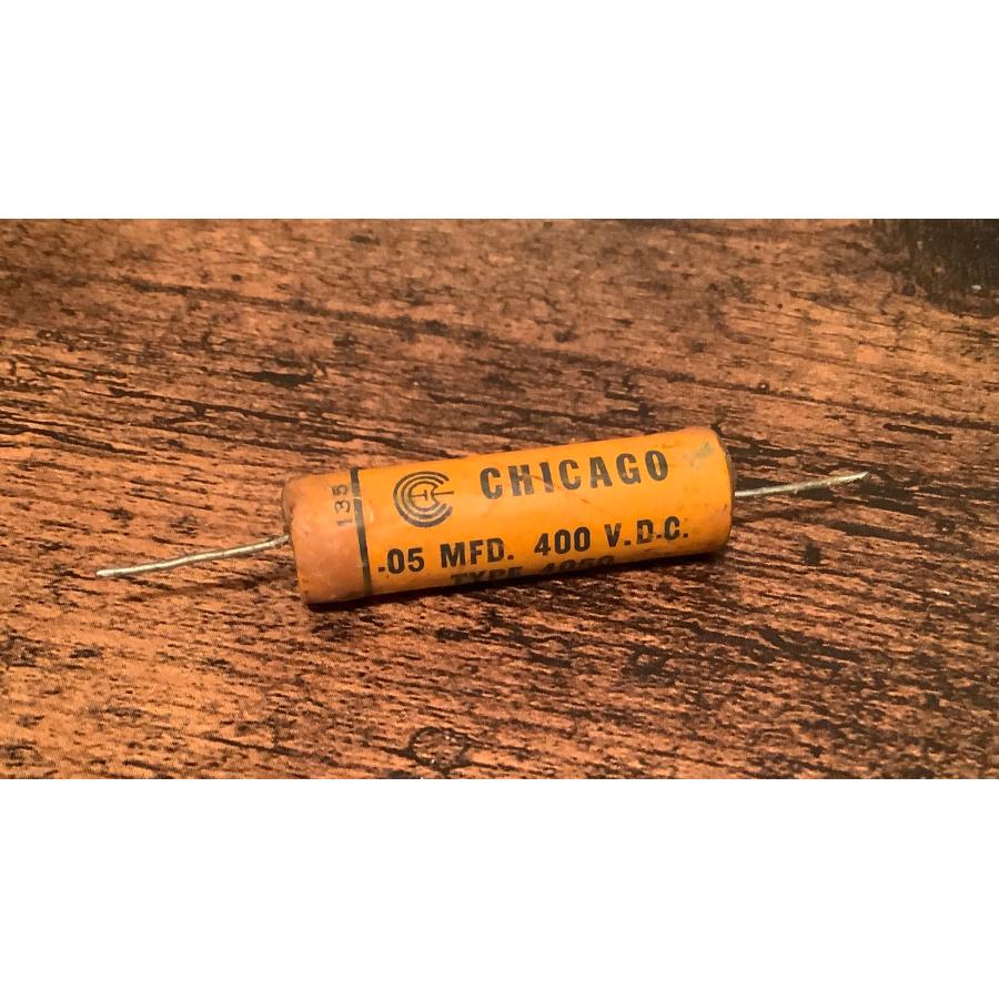 ビンテージ Chicago Wax .05 400v コンデンサ 超貴重 (シングル)(在庫3) : Pulse Commune パルス ...