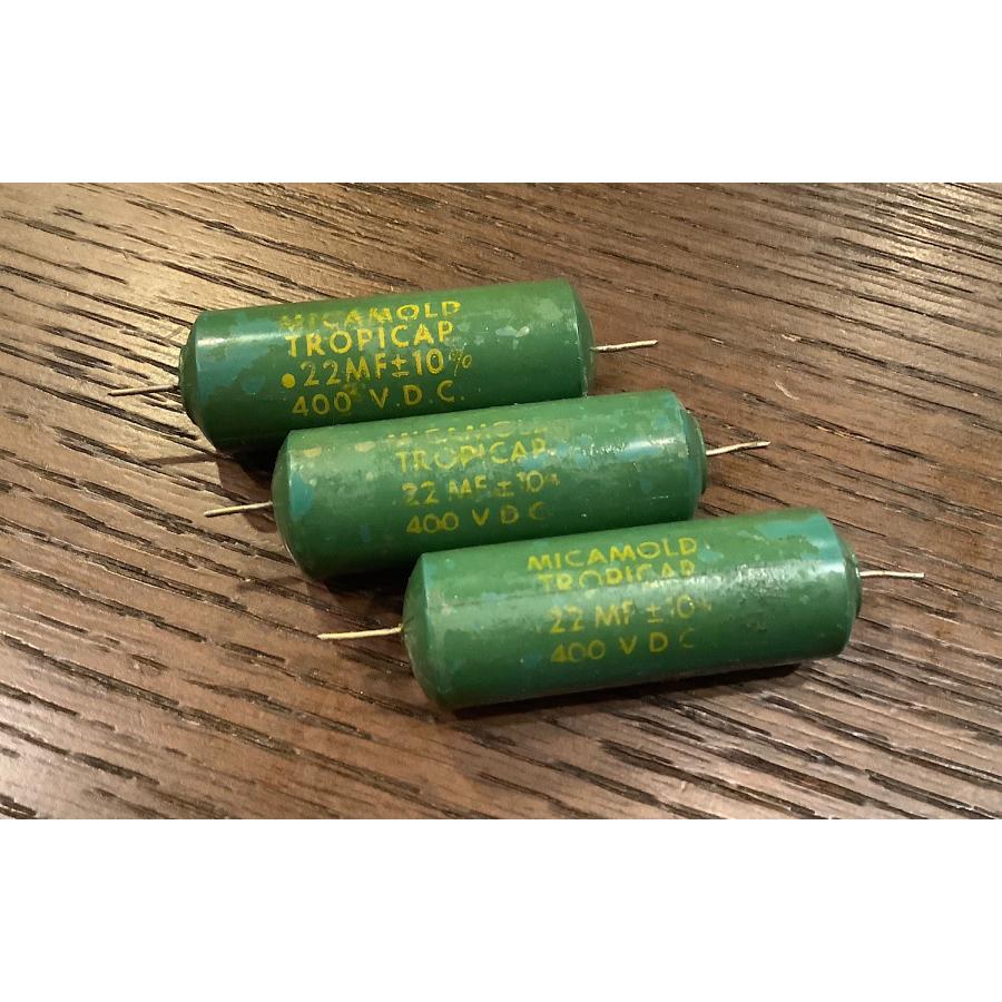 ビンテージ Micamold .22 400v Wax コンデンサ 3個セット (電子部品)(在庫1) : Pulse Commune パルス ...