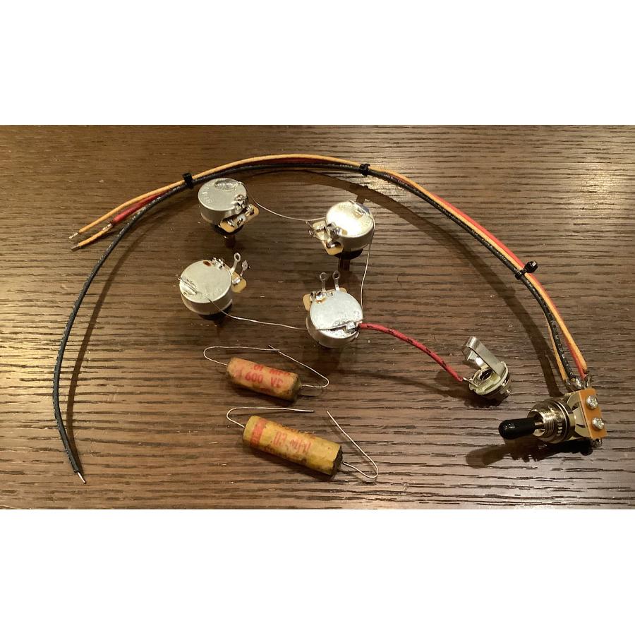 超貴重!!! 最強レスポール用アッセンブリ/ビンテージ Grey Tiger .01 .03 600v コンデンサ 新品 仕様(受注生産 ...