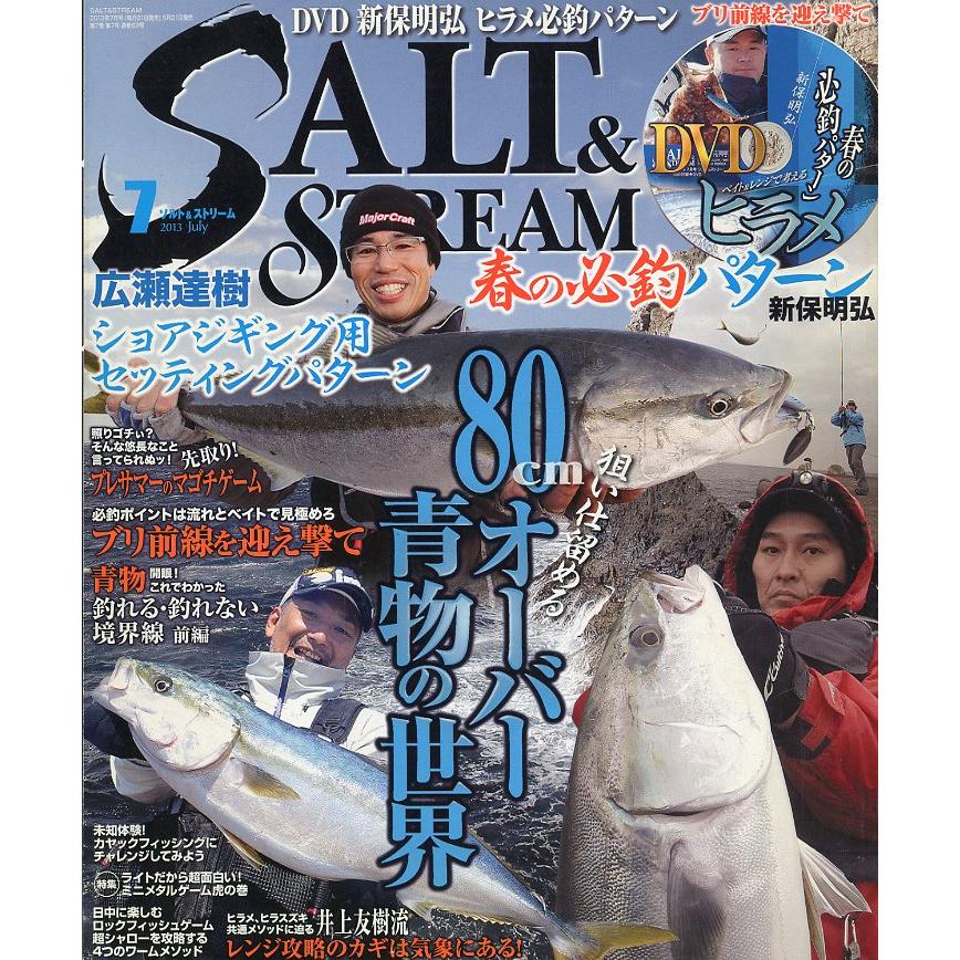 SALT&STREAM（ソルト＆ストリーム）-未開封DVD付き- 2013年7月号 : さかなの本屋さん ヤフー店 - 通販 - Yahoo ...