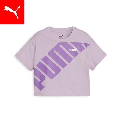 PUMA プーマ キッズ Tシャツ ガールズ パワー クロップド 120-160cm : プーマ公式オンラインストア - 通販 - Yahoo!ショッピング