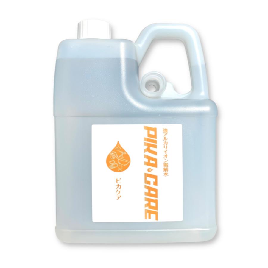 アルカリ電解水 ピカケア pH13.1 2Lボトル 詰め替え 除菌 掃除 洗剤 クリーナー エコ ペット エアコン 油汚れ キッチン : プナストア - 通販 - Yahoo!ショッピング