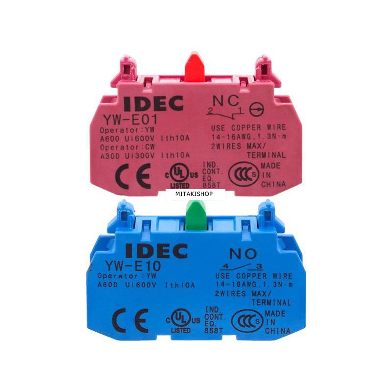 YW-E01 NC 10個入り 新品 IDEC アイデック 和泉電機 保証180日【適格請求書発行可】 : mitakishop - 通販 - Yahoo!ショッピング