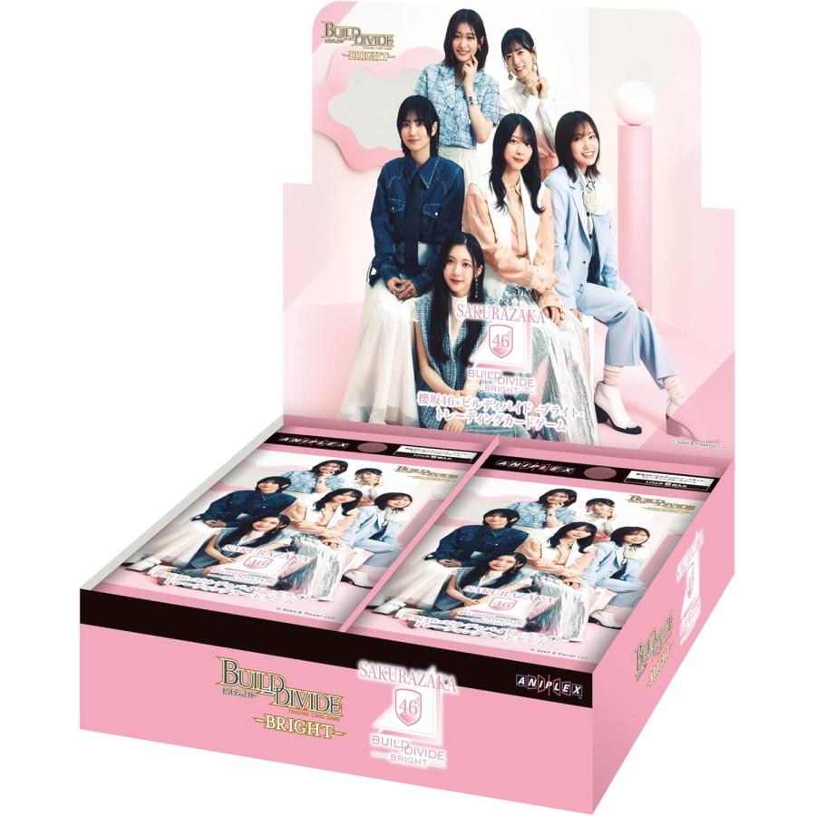 ANIPLEX 【予約商品】未開封カートン(20BOX) 櫻坂46×ビルディバイド -ブライト- トレーディングカードゲーム CT ...