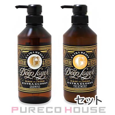 Deep Layer（ディープレイヤー） b-ex シャンプー ExG 500ml + トリートメント ExG 470g 【セット】【メール便は使えません】 : CosmeShop プレコ ...