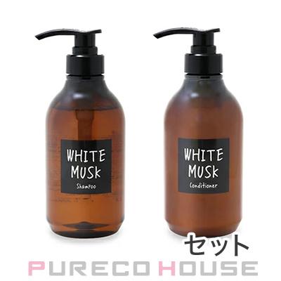 John's Blend (ジョンズ ブレンド) WHITE MUSK ホワイトムスク シャンプー 480ml + コンディショナー モイスト 480g 【セット】【メール便は使えません ...