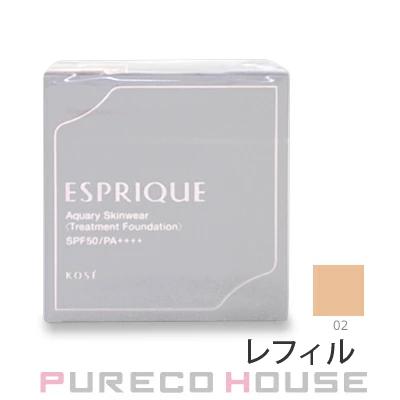 ESPRIQUE コーセー エスプリーク アクアリー スキンウェア (レフィル) SPF50・PA++++ 13g #02 ナチュラルベージュ【メール便は使えません】 : PURECO ...