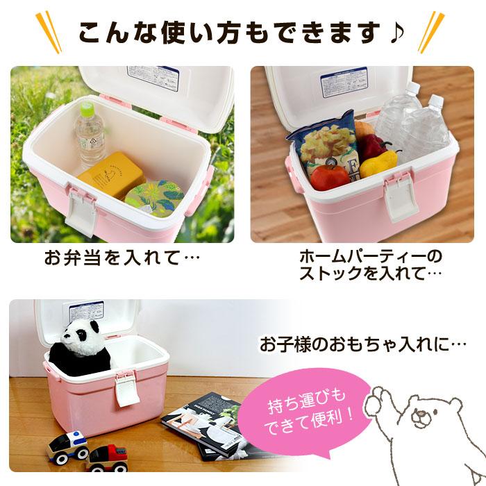 JEJアステージ 限定カラー クーラーボックス 小型 13L かわいい おしゃれ クーラーバッグ クーラーバスケット クーラーBOX キャンプ用品 フェス : purekuma - 通販 ...